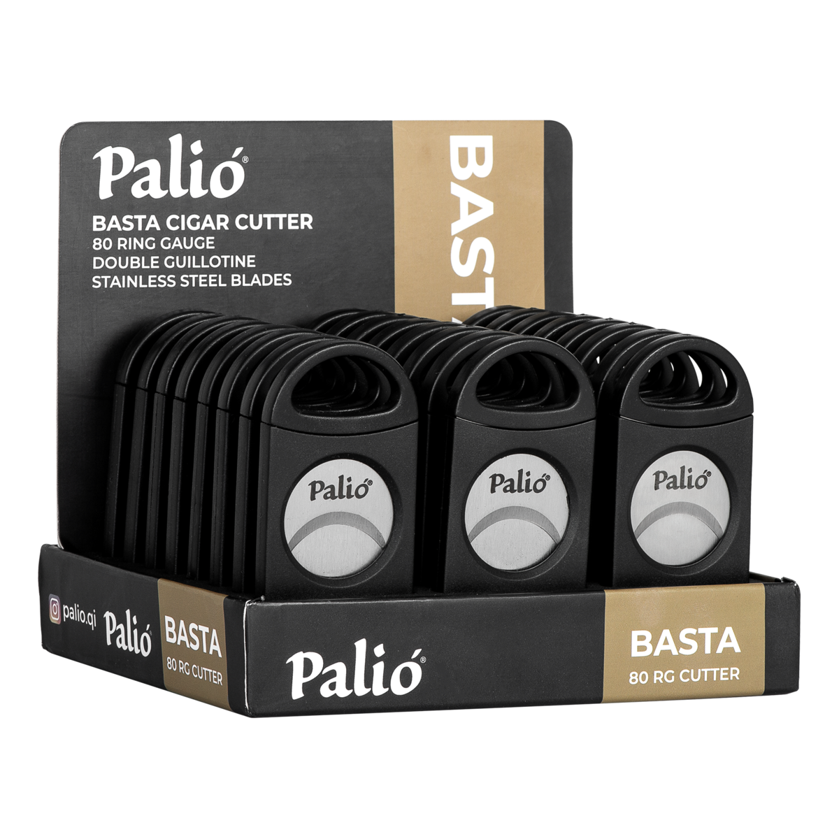 Palió® Basta 80-Ring Cutter, 24-pc Display
